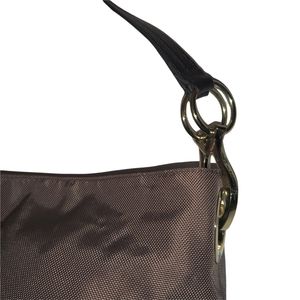 Jean Pierre | Bags | Jpk Jeanpierre Paris 75 Designer Brown Gold Nylon ...